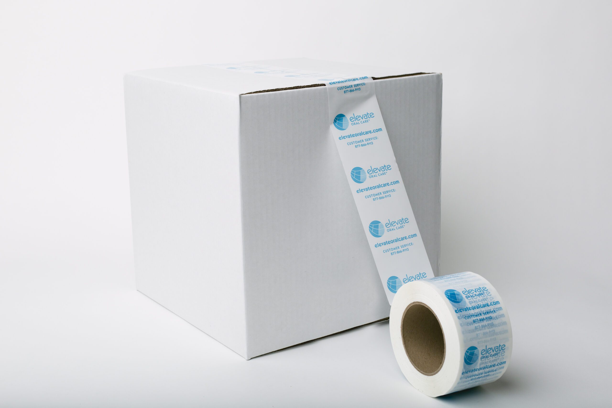 3 inch Wide Hot Melt 1 Ink Color - 2Sticky Tape