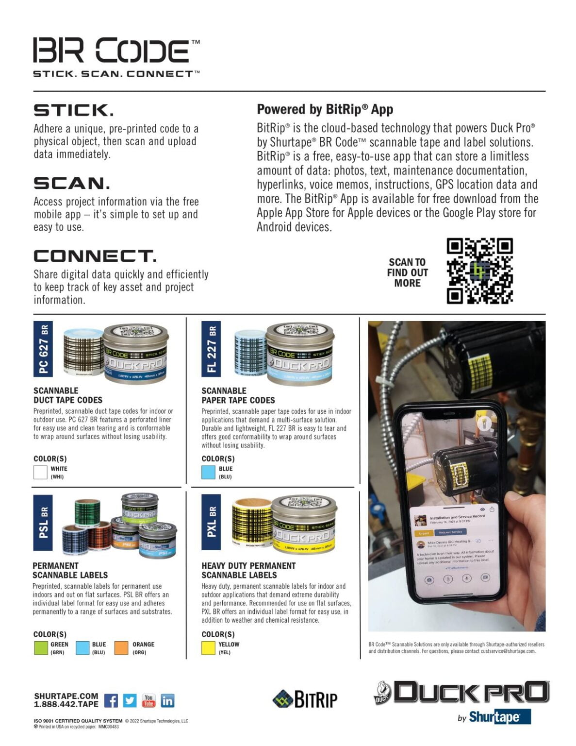 BR Code - 2Sticky Tape